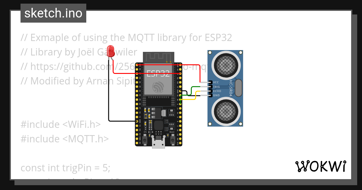 lab2 - Wokwi ESP32, STM32, Arduino Simulator