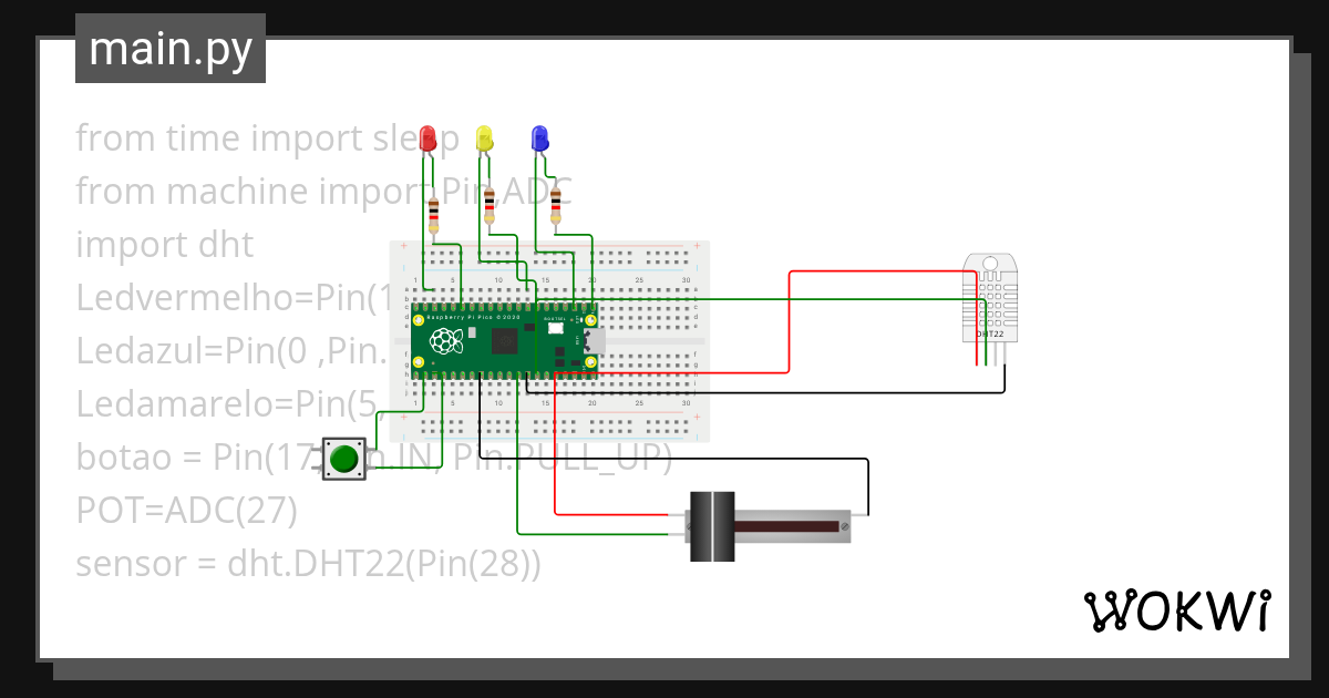 Prova Wokwi Esp32 Stm32 Arduino Simulator 7619