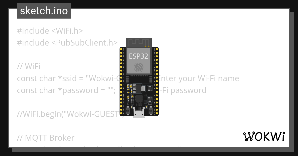 test esp32 - Wokwi ESP32, STM32, Arduino Simulator