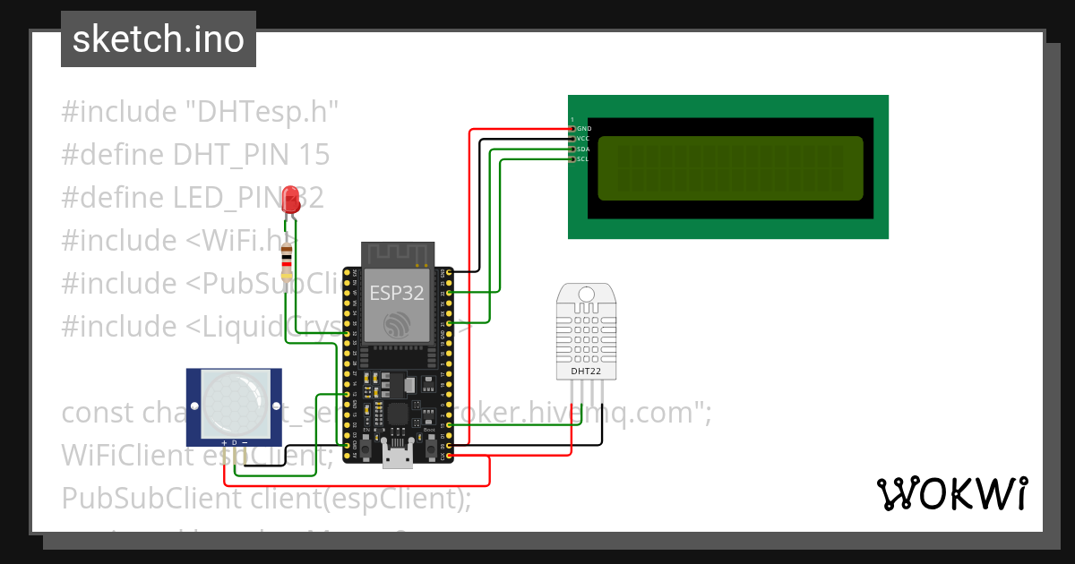 Ex4 - Wokwi ESP32, STM32, Arduino Simulator