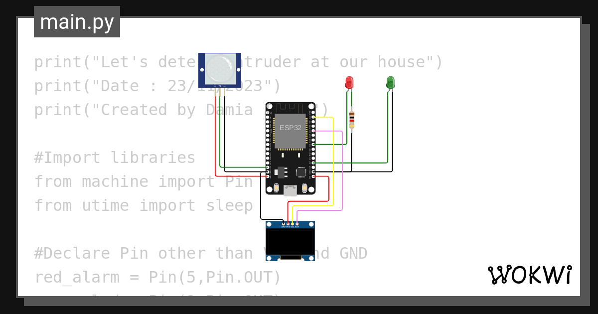 Practical Test 30 Wokwi Esp32 Stm32 Arduino Simulator 9885