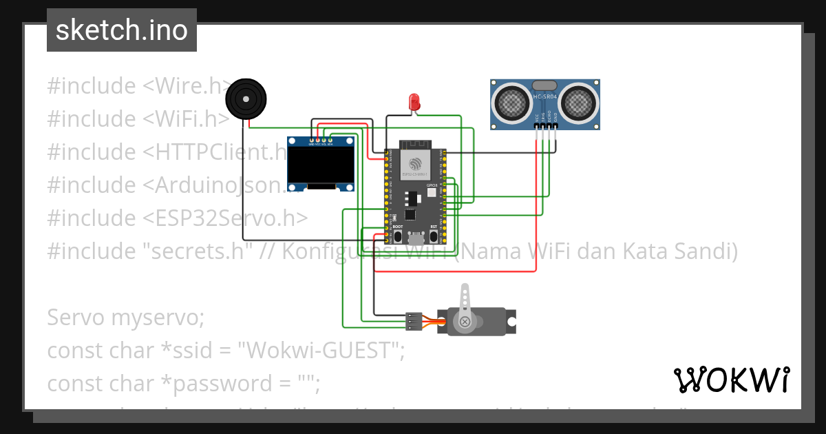 Tugas IoT 2-Muhammad Adhitya Syahputra - Wokwi ESP32, STM32, Arduino Simulator