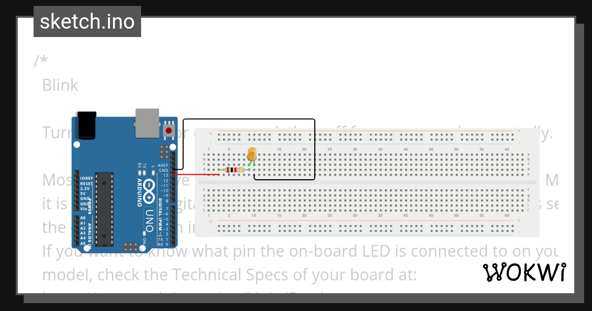 Blink_(Brennen_Hocenic) - Wokwi ESP32, STM32, Arduino Simulator