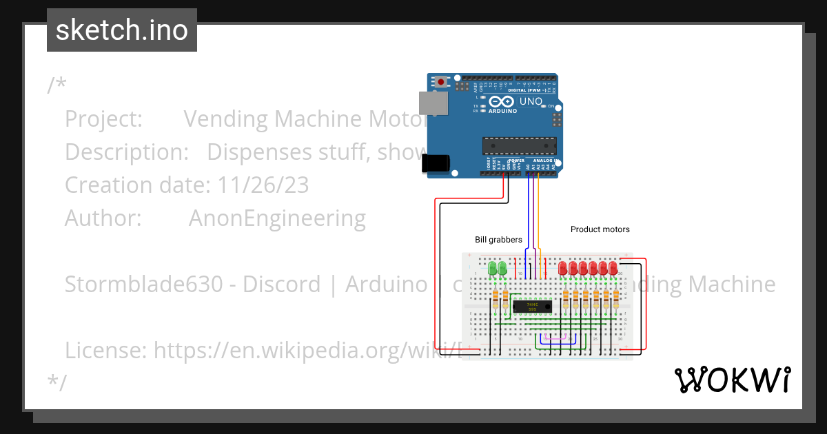 ShiftRegister_Copy - Wokwi ESP32, STM32, Arduino Simulator