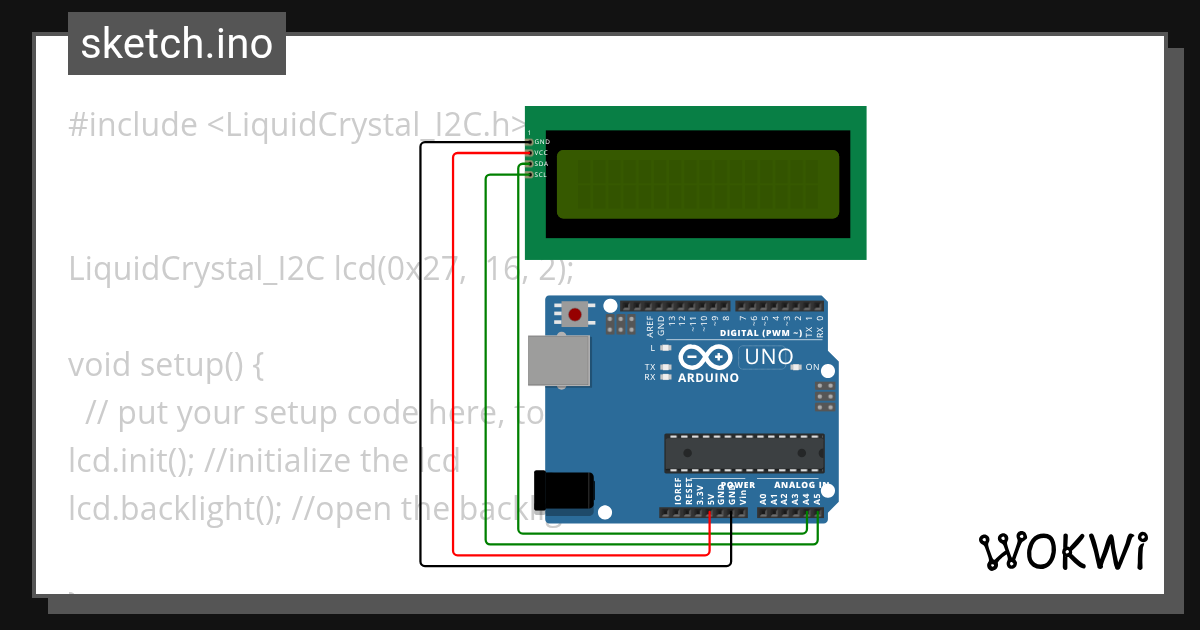 lcd display Copy - Wokwi ESP32, STM32, Arduino Simulator