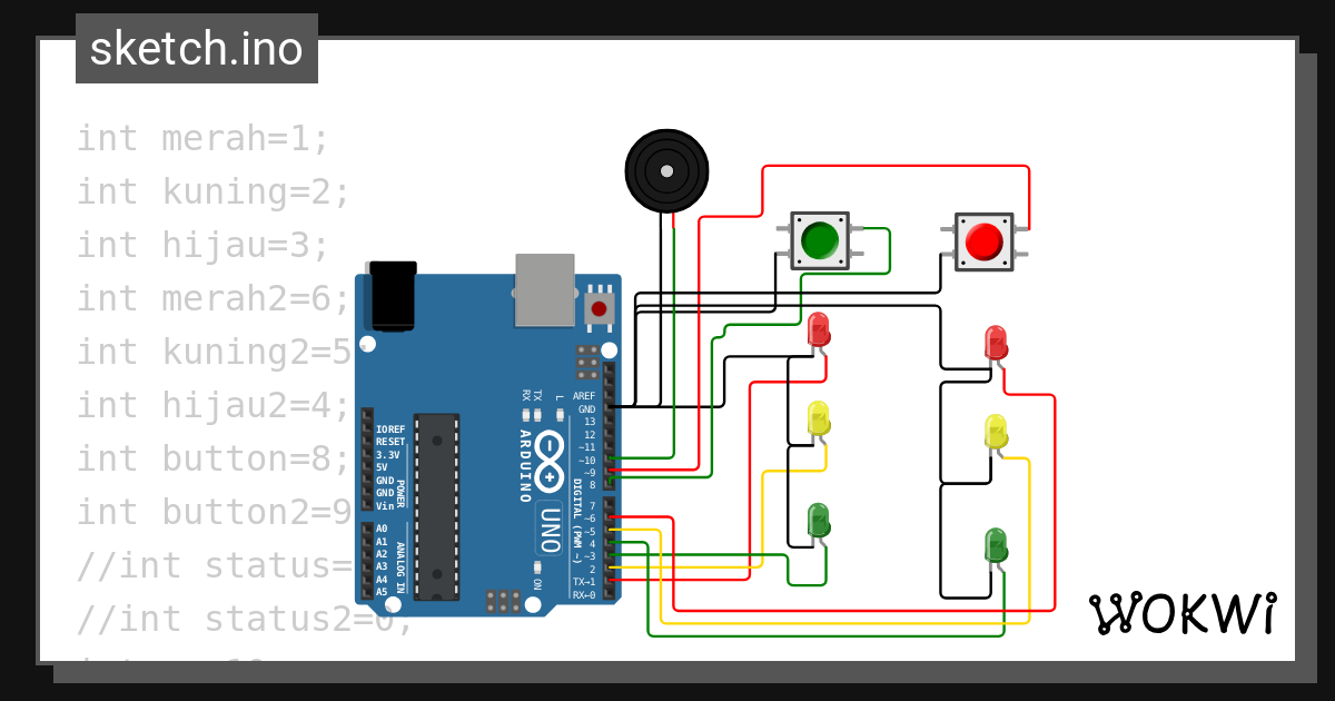 Penyebrangan Fa2 Grade 6 Wokwi Esp32 Stm32 Arduino Simulator