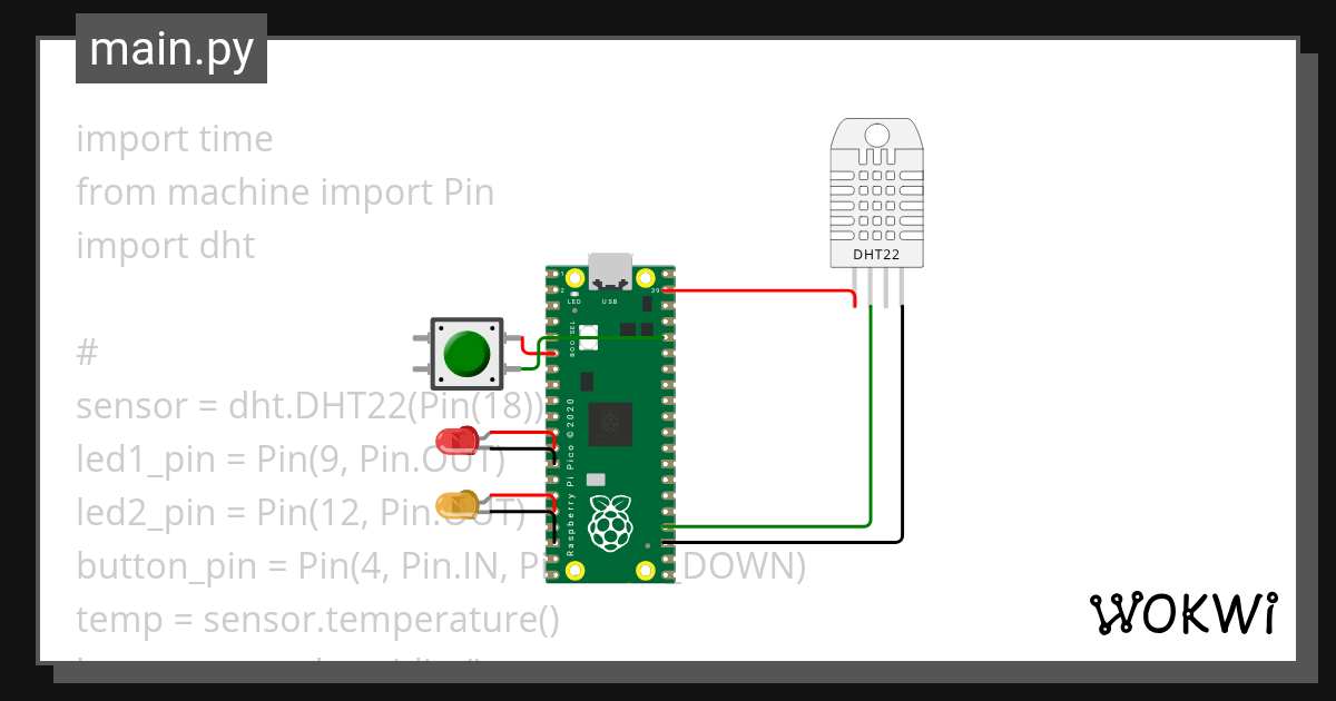 assginment2 - Wokwi ESP32, STM32, Arduino Simulator