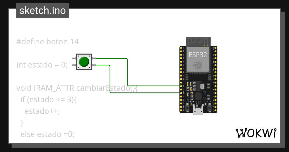 Probandomaquinaestados Wokwi Esp32 Stm32 Arduino Simulator 