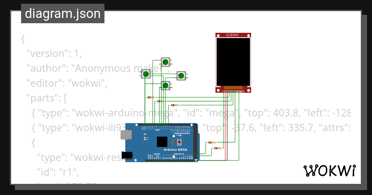 Simulador Snake Copy - Wokwi ESP32, STM32, Arduino Simulator