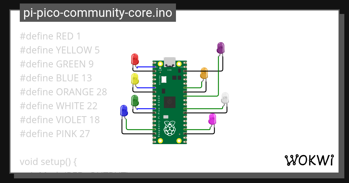 Pi Pico Community O Copy Wokwi Esp32 Stm32 Arduino Simulator