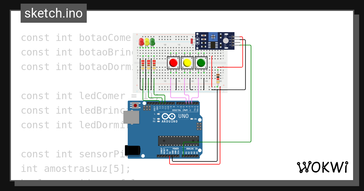Projeto Ti Wokwi Esp32 Stm32 Arduino Simulator