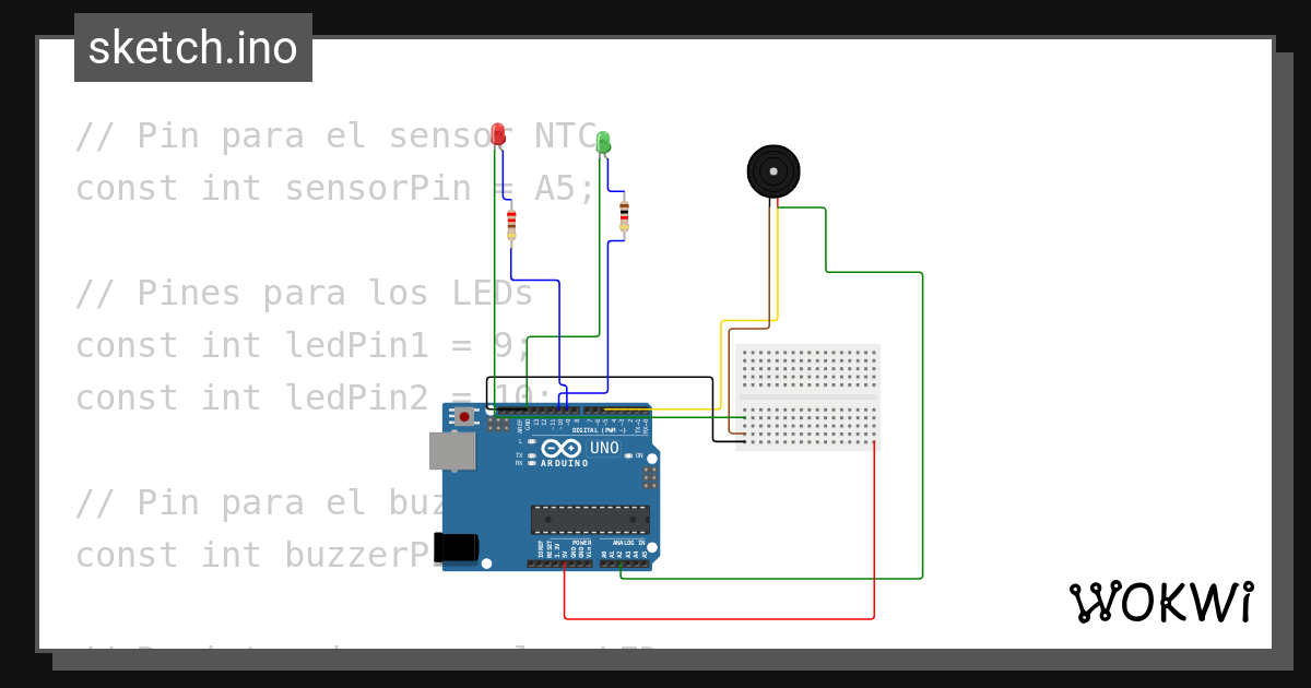 Examen Robotica Dario Parte Buzzer Wokwi Esp32 Stm32 Arduino Simulator 6638