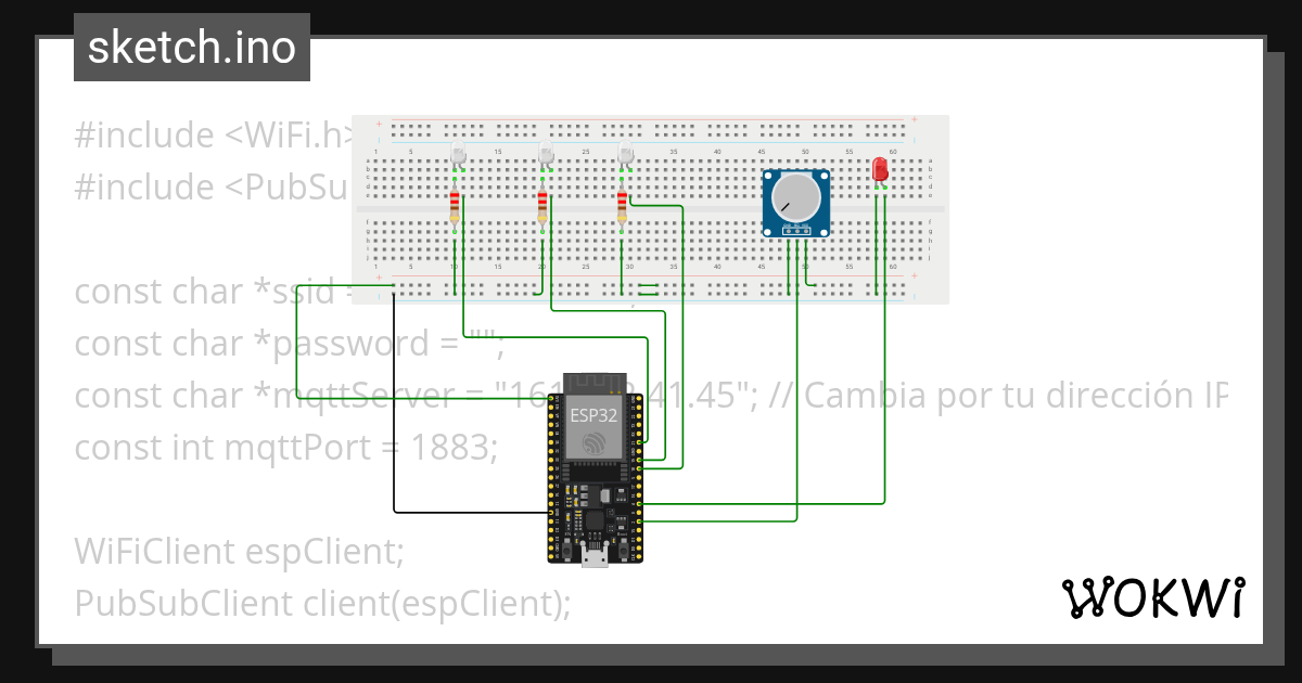 proyecto - Wokwi ESP32, STM32, Arduino Simulator
