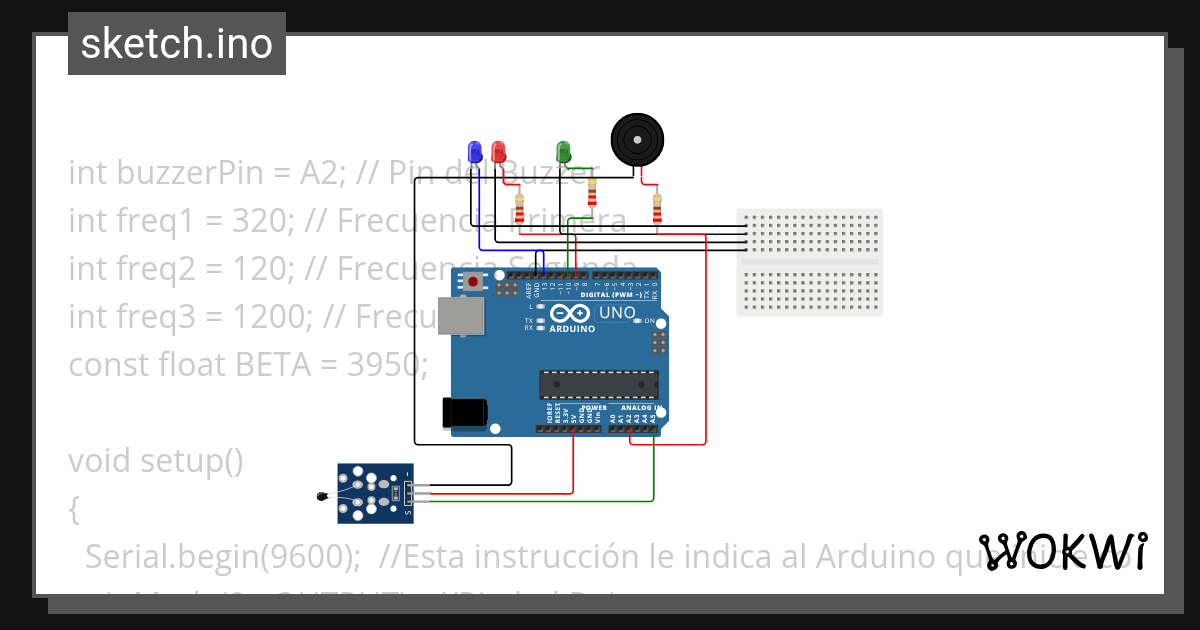 Examen - Wokwi ESP32, STM32, Arduino Simulator