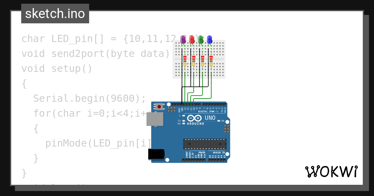 ไฟกระพริบ Wokwi Esp32 Stm32 Arduino Simulator 4905