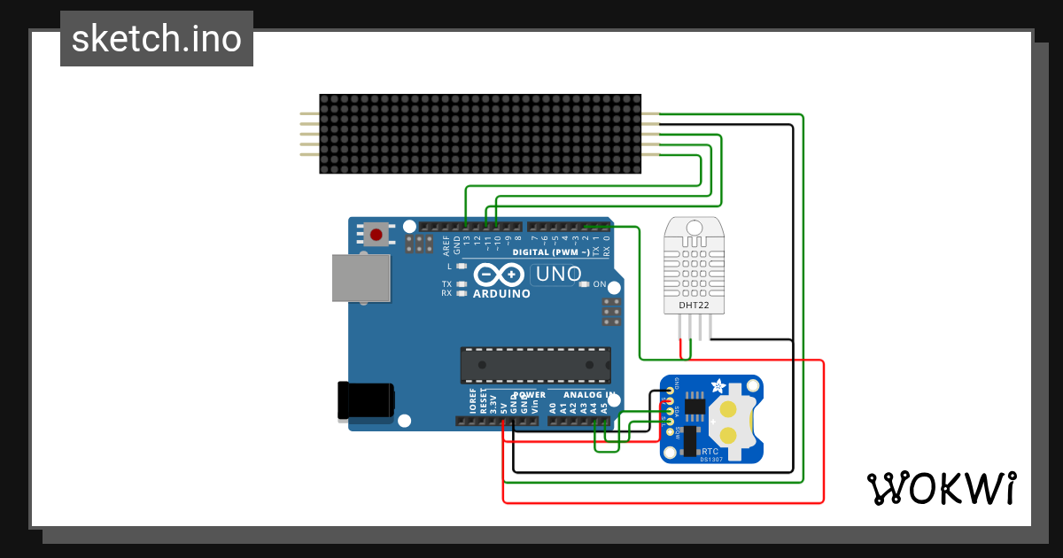 Clock Wokwi Esp32 Stm32 Arduino Simulator 8532