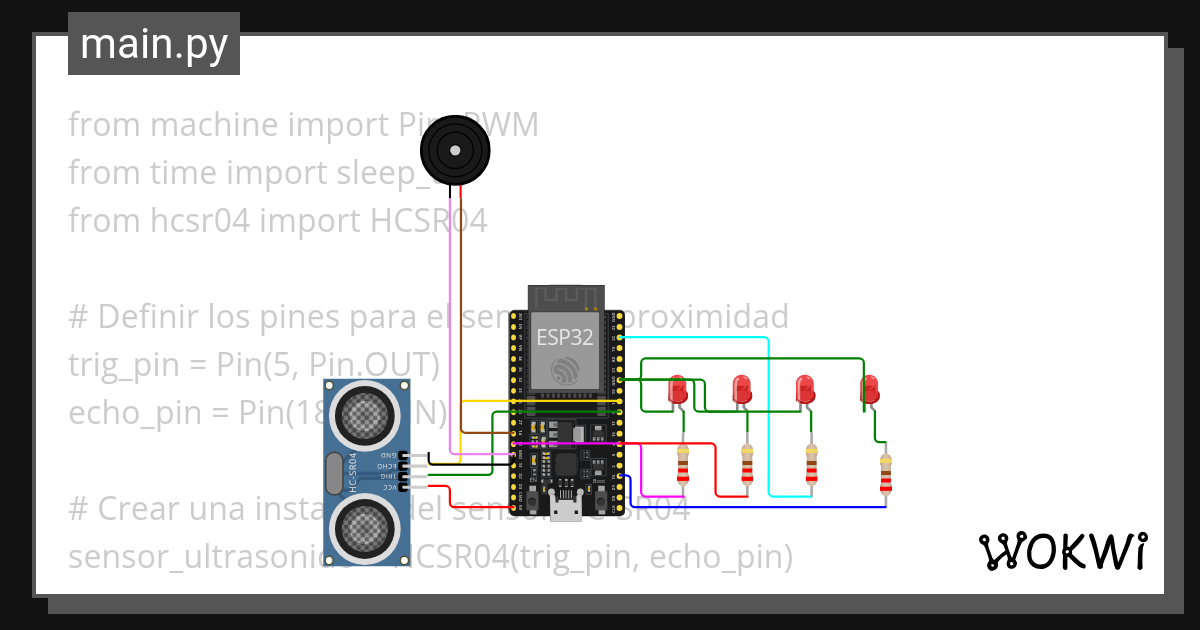 Prueba Wokwi Esp32 Stm32 Arduino Simulator 9117
