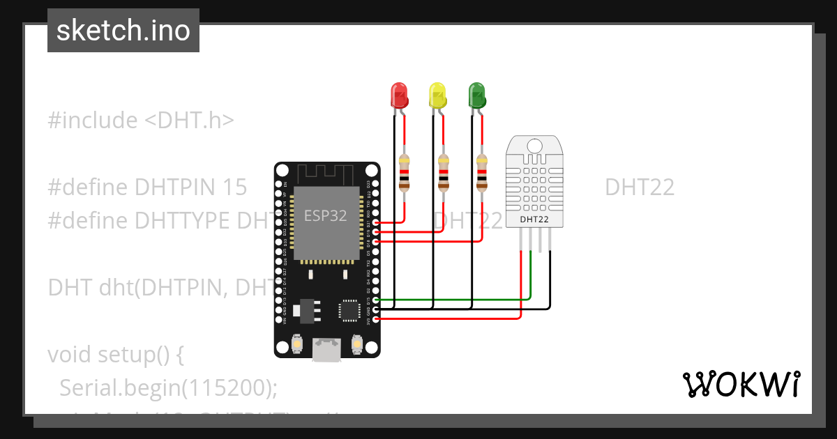week4-040,045 - Wokwi ESP32, STM32, Arduino Simulator