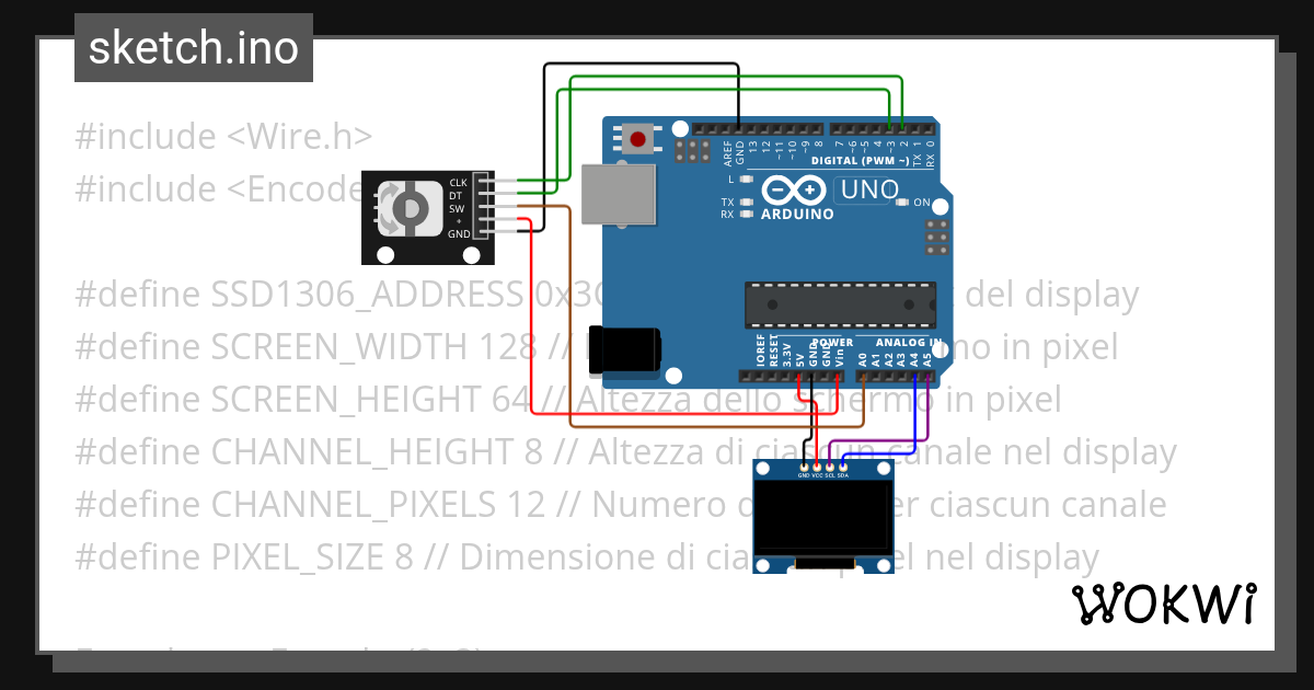 architettura degli elaboratori - Wokwi ESP32, STM32, Arduino Simulator