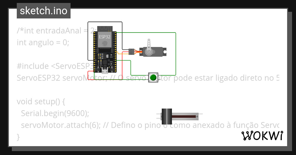 Servo - Wokwi ESP32, STM32, Arduino Simulator
