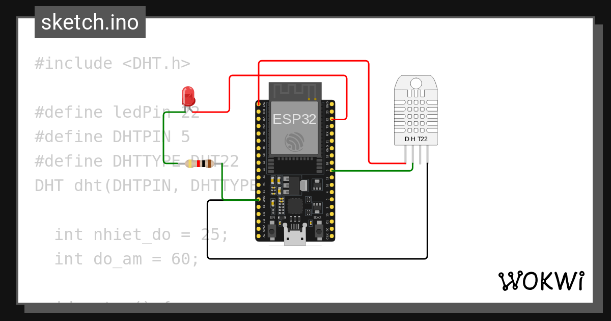 Đồániot Wokwi Esp32 Stm32 Arduino Simulator 