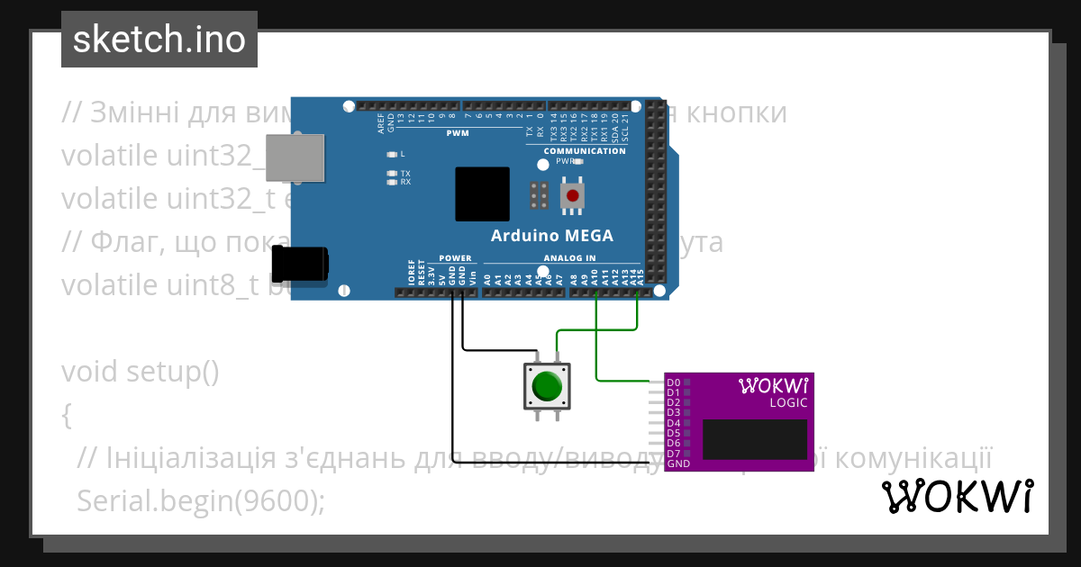 Lab5 - Wokwi ESP32, STM32, Arduino Simulator