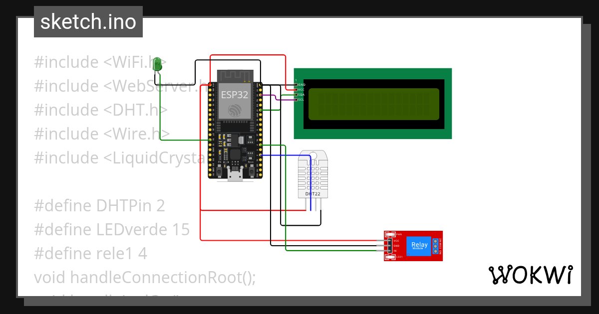 LCD SP·"32 +caldera - Wokwi ESP32, STM32, Arduino Simulator