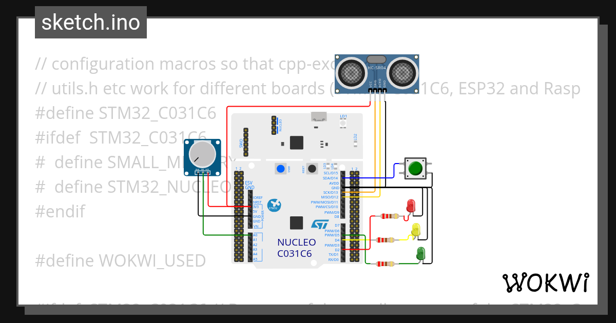 Wokwi - Online ESP32, STM32, Arduino Simulator