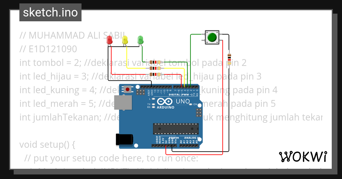 Muhammad Ali Sabil Simulasi 2 Wokwi Esp32 Stm32 Arduino Simulator 3198