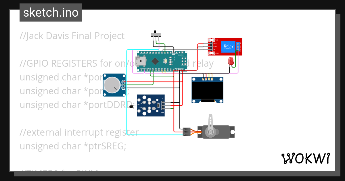 Final Project - Wokwi ESP32, STM32, Arduino Simulator