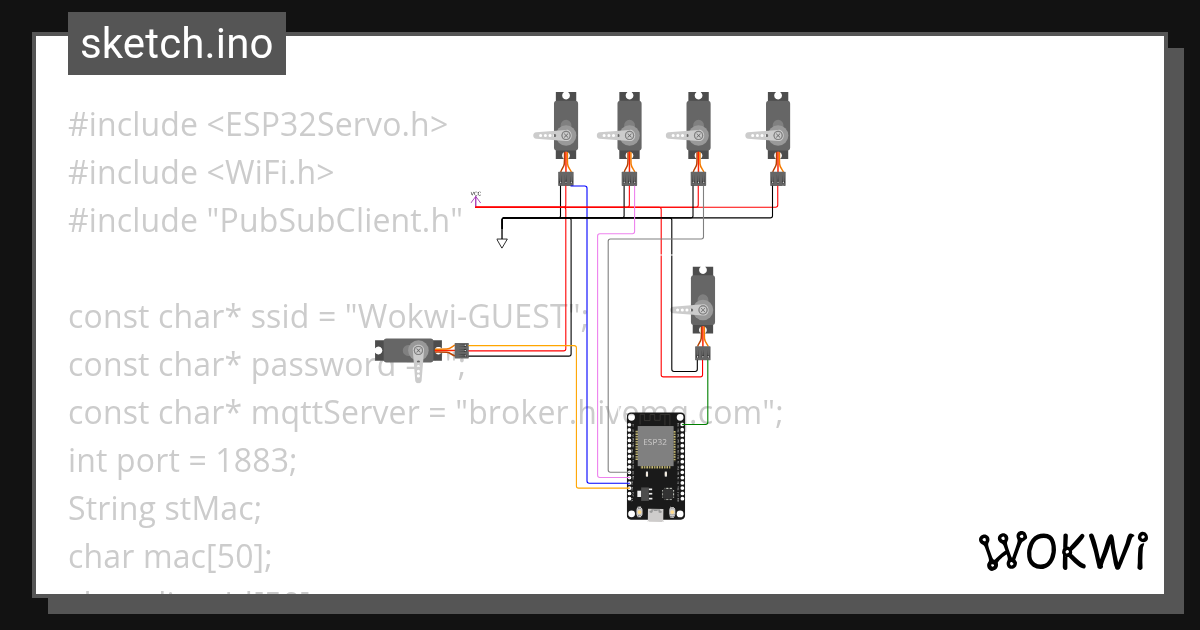 inmoov hand Copy - Wokwi ESP32, STM32, Arduino Simulator