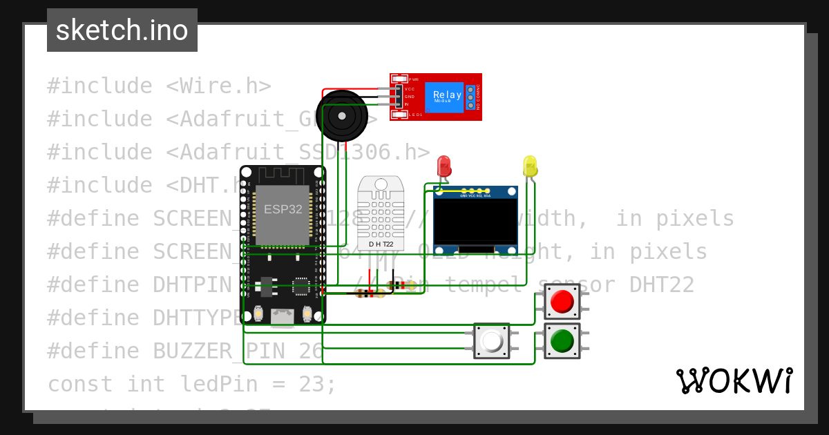 Esp32 Oled Simple Copy Wokwi Esp32 Stm32 Arduino Simulator