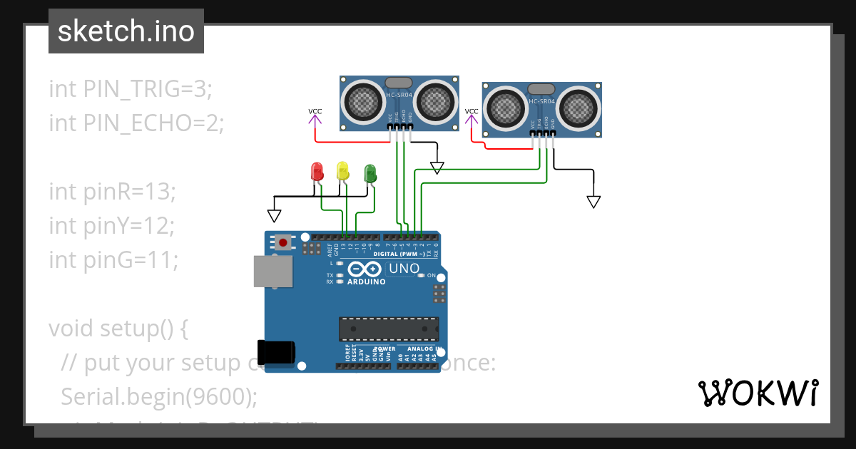 132 - Funkcije - Ultrazvok2 - Wokwi ESP32, STM32, Arduino Simulator 132 - Funkcije - Ultrazvok2 - Wokwi ESP32, STM32, Arduino Simulator