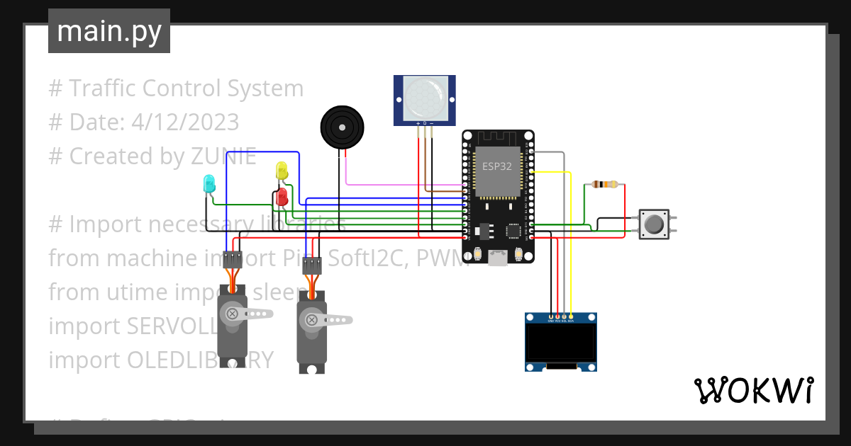 ASSIGNMENT 1 - Wokwi ESP32, STM32, Arduino Simulator