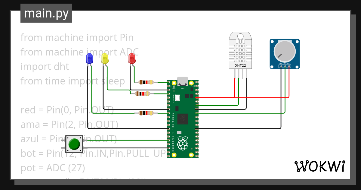 prova - Wokwi ESP32, STM32, Arduino Simulator