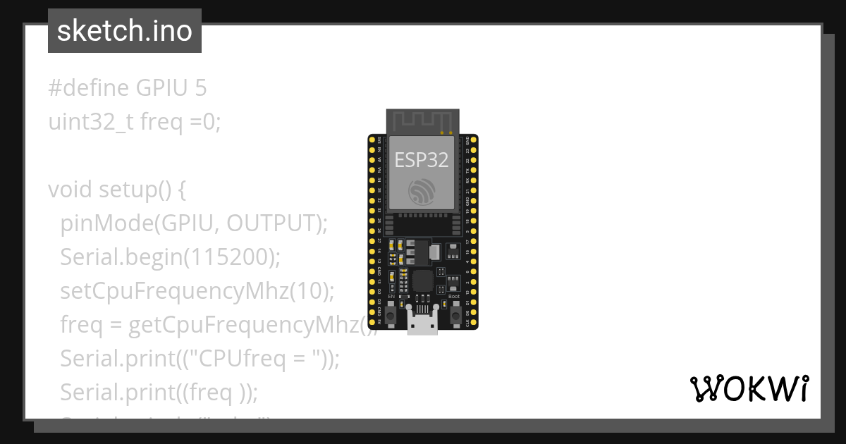 exp 2 - Wokwi ESP32, STM32, Arduino Simulator