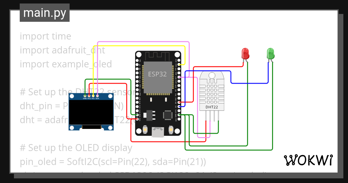 example - Wokwi ESP32, STM32, Arduino Simulator