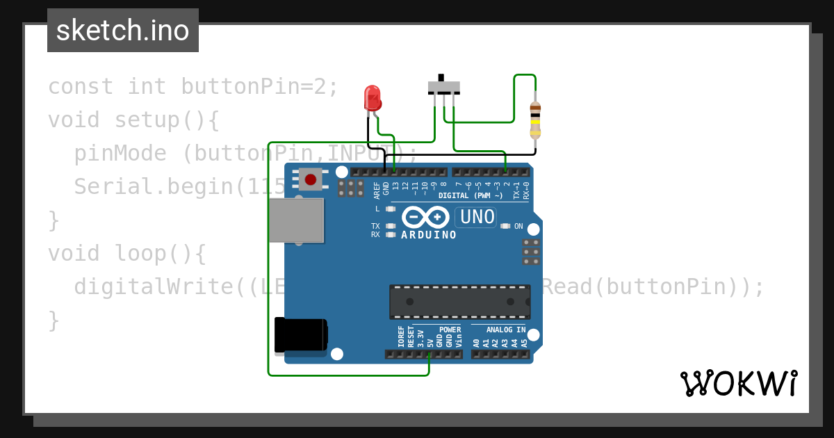 4 Pull Up And Pull Down Wokwi Esp32 Stm32 Arduino Simulator 6122