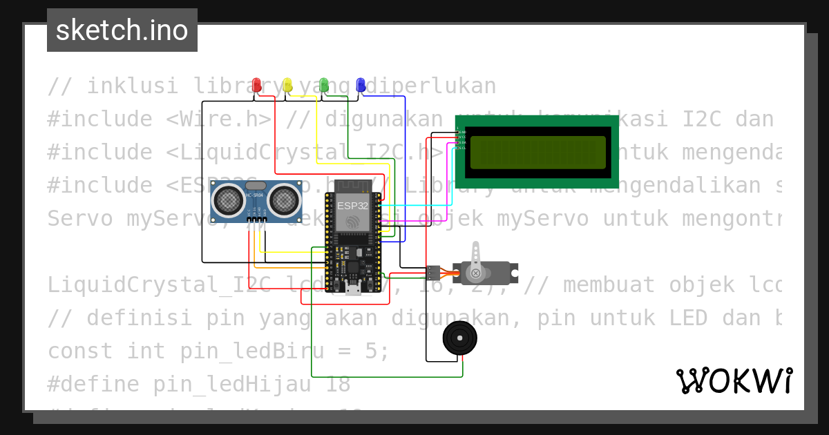 Garasi Wokwi Esp32 Stm32 Arduino Simulator