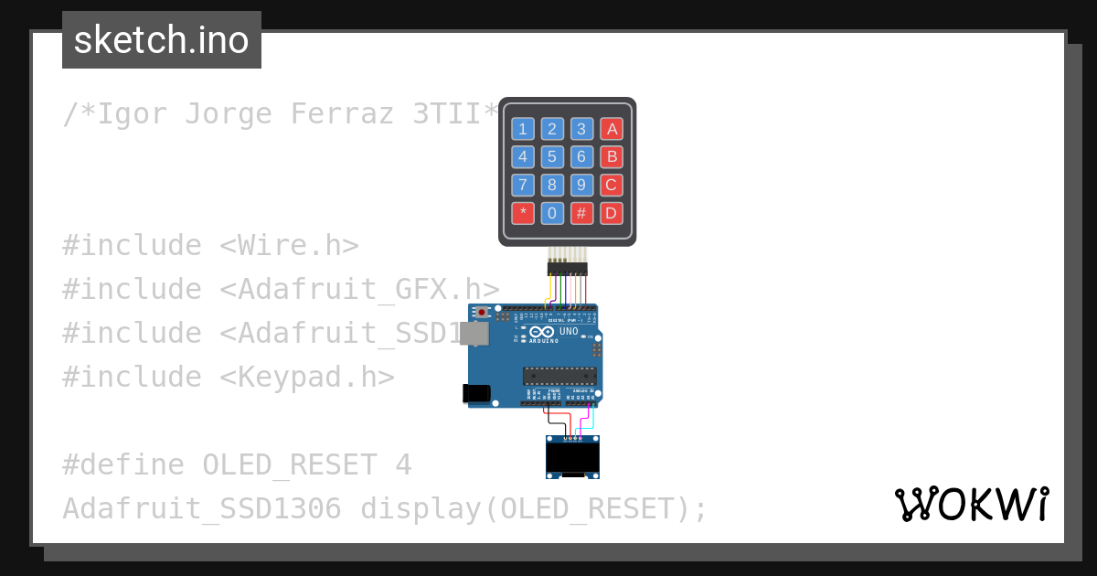 Calculator Wokwi Esp32 Stm32 Arduino Simulator 6773