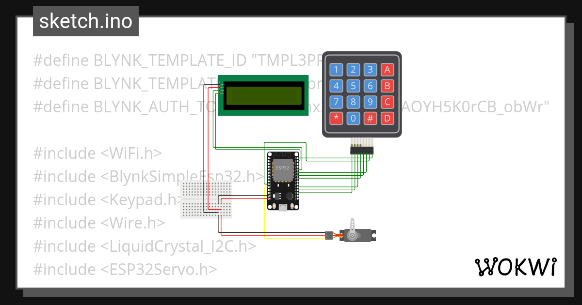 Door Lock Copy (3) - Wokwi ESP32, STM32, Arduino Simulator
