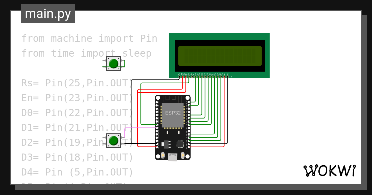Ciclo For Wokwi Esp32 Stm32 Arduino Simulator