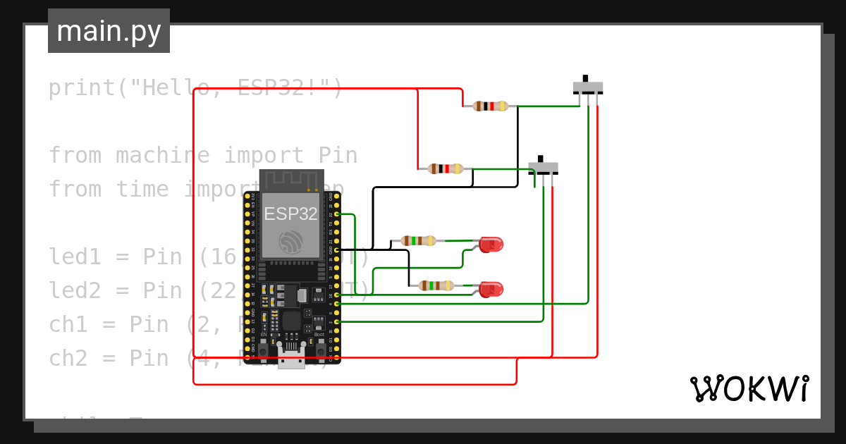Programaçãosensor Wokwi Esp32 Stm32 Arduino Simulator 
