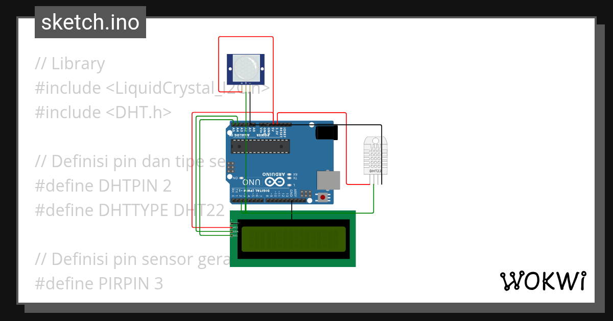 sensor suhu - Wokwi ESP32, STM32, Arduino Simulator