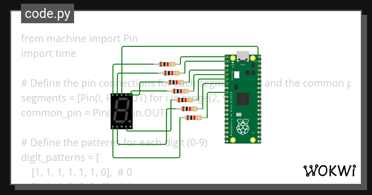 LED2 - Wokwi ESP32, STM32, Arduino Simulator