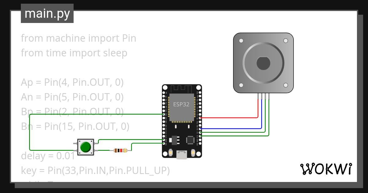 Micropython Blink Esp32 Copy Wokwi Esp32 Stm32 Arduino Simulator 