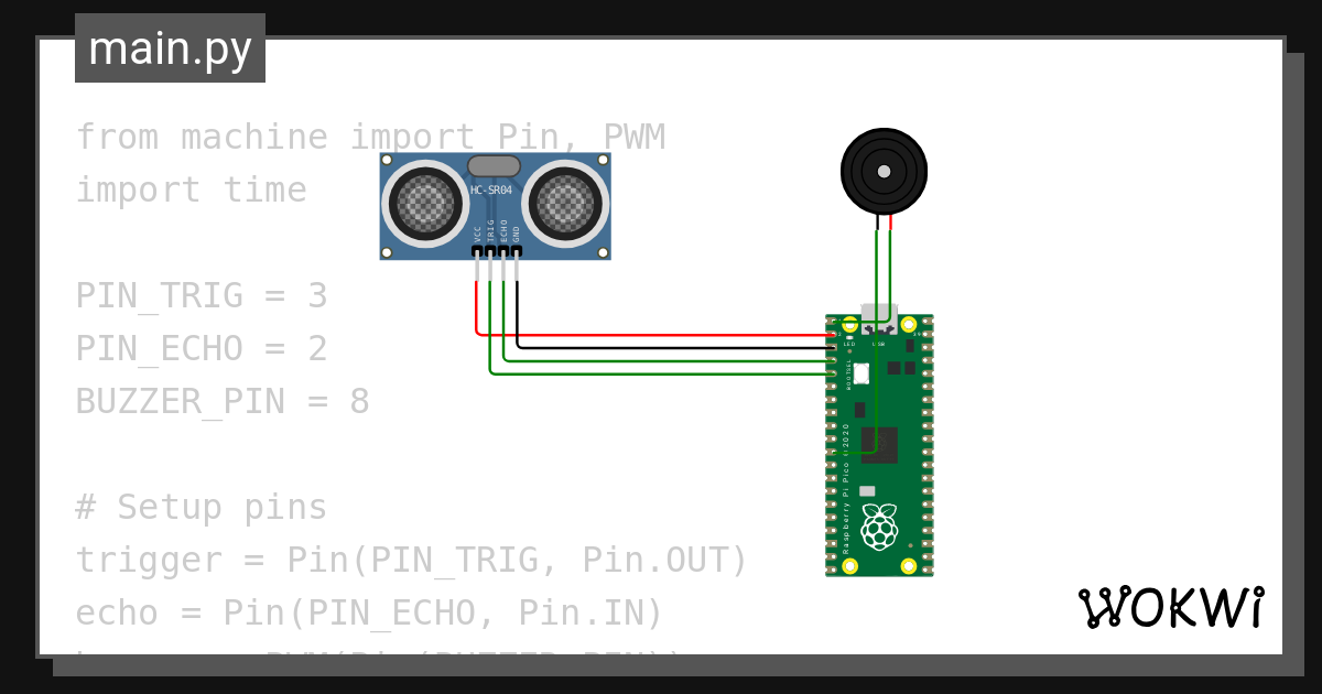 Motiondetection Wokwi Esp32 Stm32 Arduino Simulator