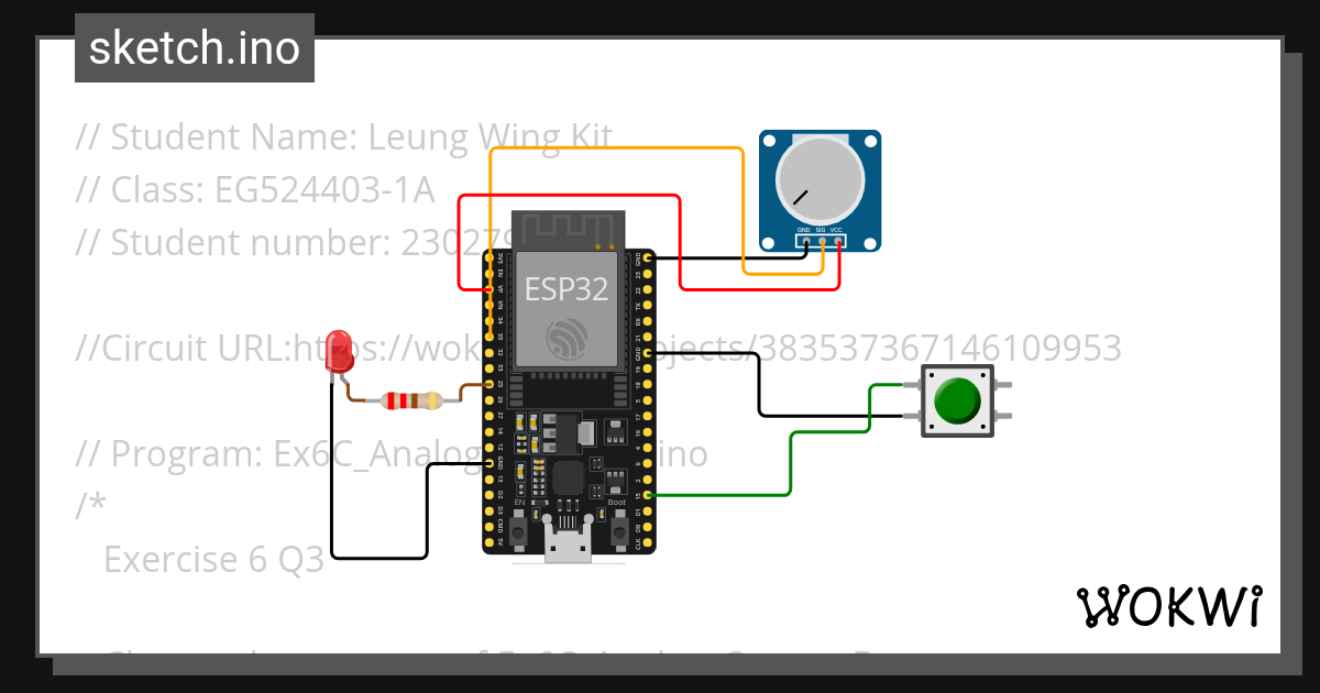 Wokwi - Online ESP32, STM32, Arduino Simulator