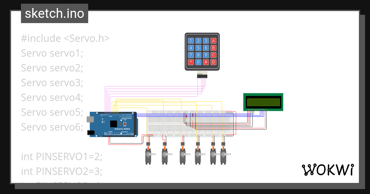 MAQUINA EXPENDEDORA - Wokwi ESP32, STM32, Arduino Simulator