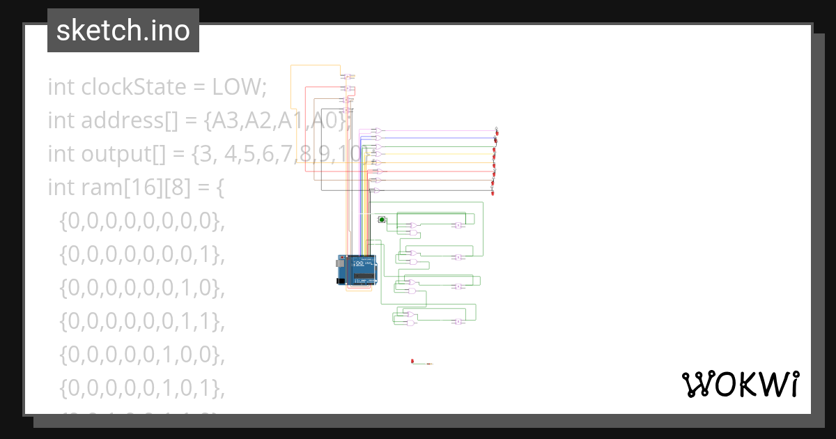 SAP-1 + W-Bus Copy - Wokwi ESP32, STM32, Arduino Simulator